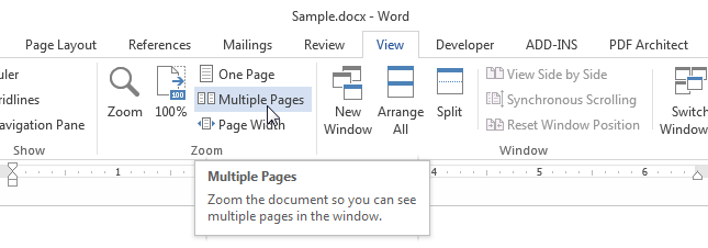 How To View Multiple Pages At Once In Microsoft Word Quikteks Tech 